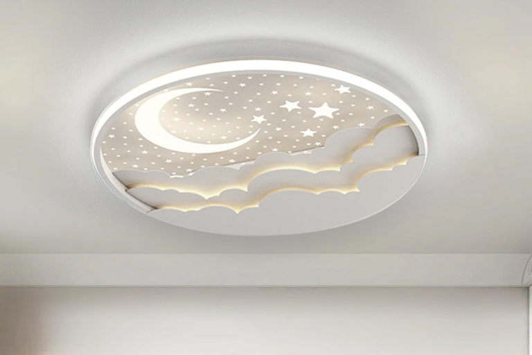 Create a Dreamy Atmosphere with a Star and Moon Ceiling Lamp - Profile ...